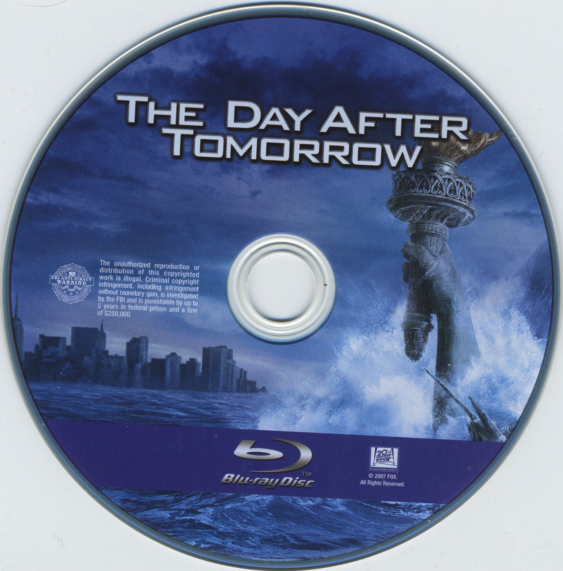 The Day After Tomorrow 2004 Label | Blu-Ray Covers | Cover Century ...