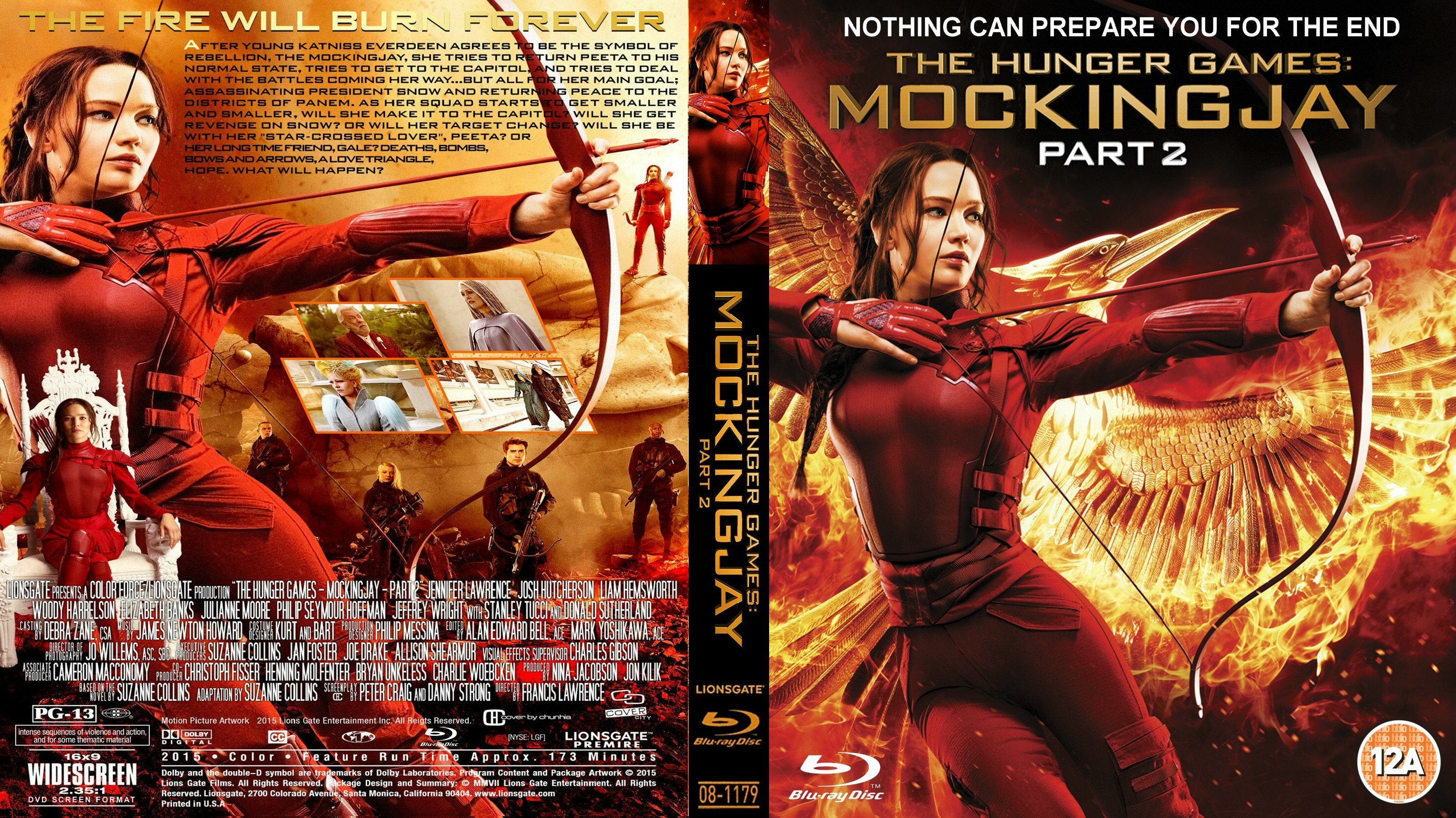 The Hunger Games Mockingjay Part 2 R1 | Blu-Ray Covers | Cover Century ...