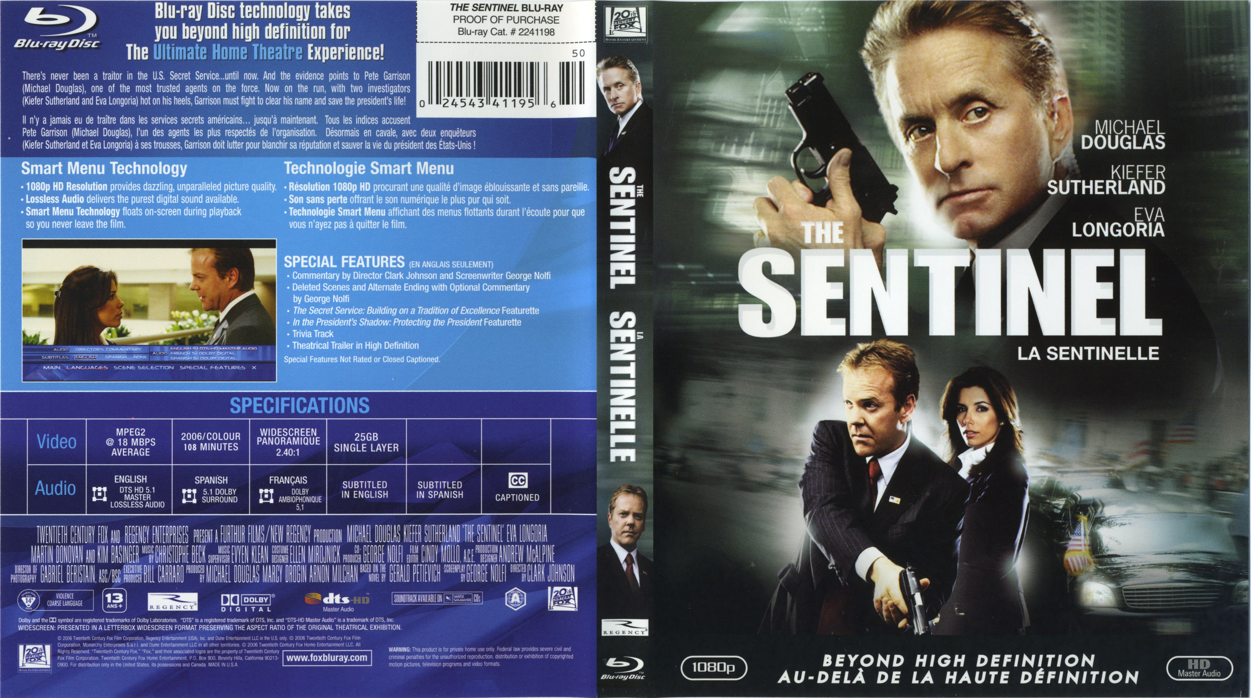 The Sentinel 2006 Label 1 | Blu-Ray Covers | Cover Century | Over 1.000 ...