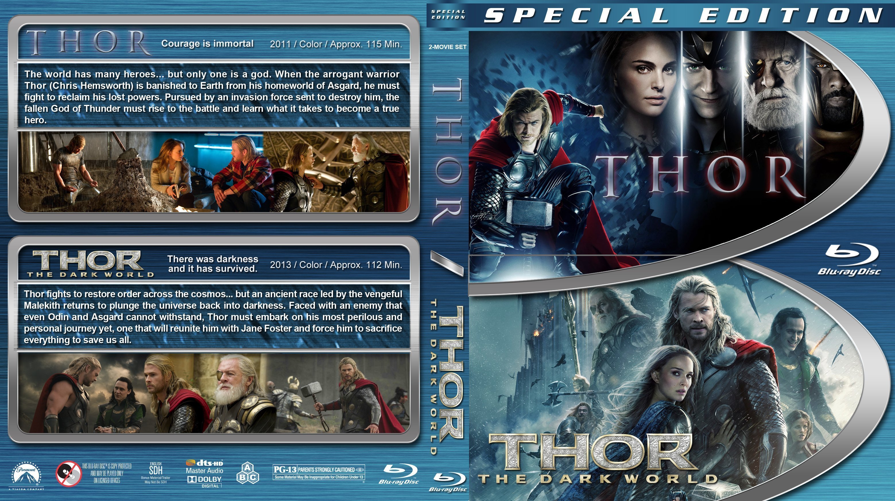 Thor The Dark World Dvd Cover Art