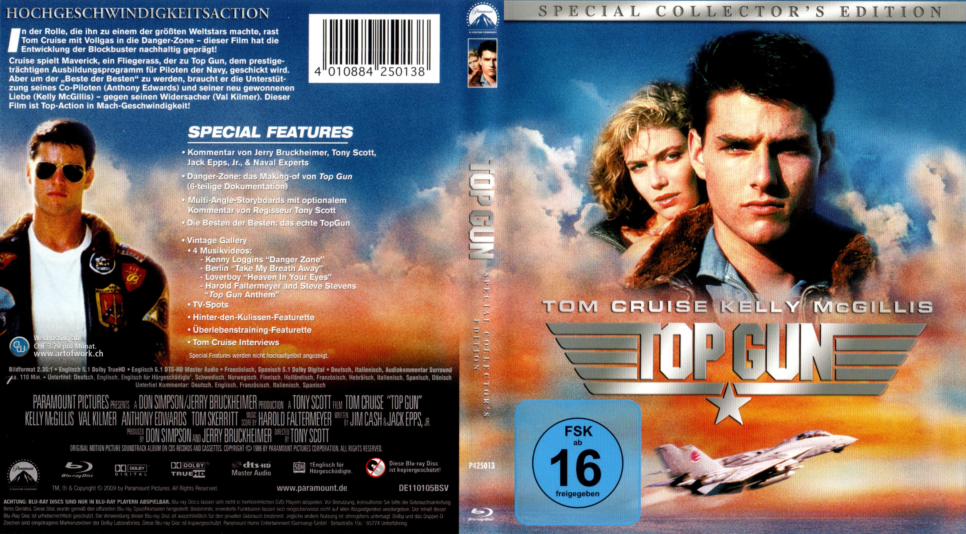 Top Gun Tom Cruise Val Kilmer | Blu-Ray Covers | Cover Century | Over 1 ...