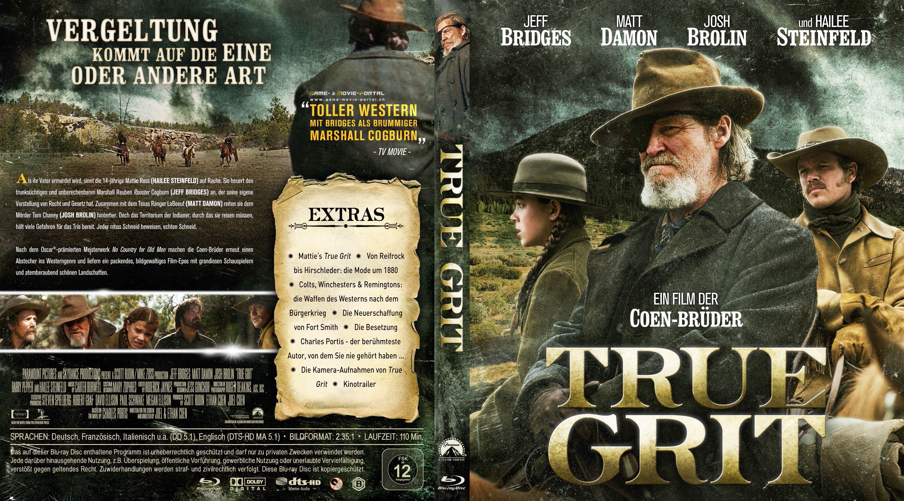 True Grit Cover 2 | Blu-Ray Covers | Cover Century | Over 1.000.000 ...