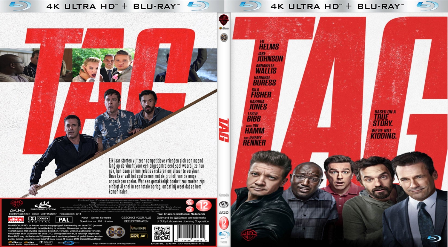 tag (2018) Blu Ray | Blu-Ray Covers | Cover Century | Over 1.000.000 ...