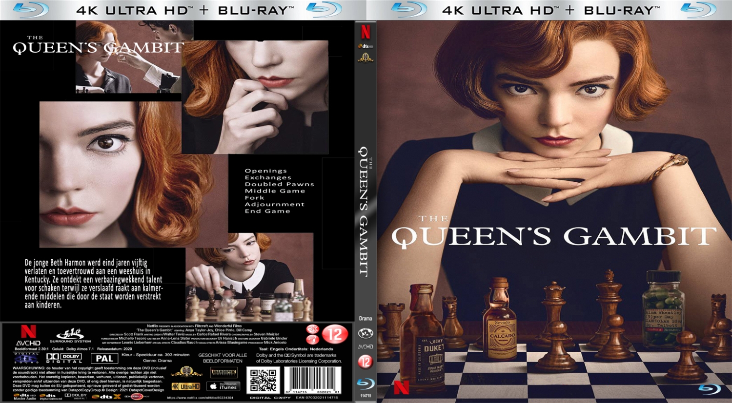 the queen s gambit s1 (2020) Blu Ray | Blu-Ray Covers | Cover Century | Over 1.000.000 Album Art ...