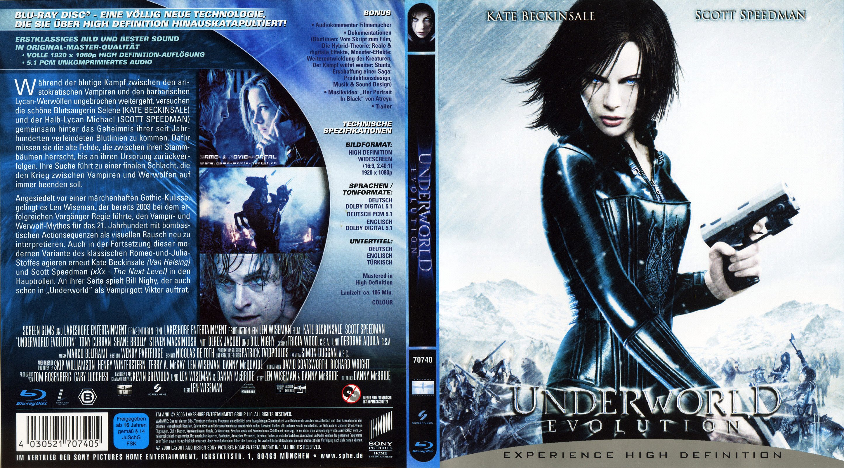 Underworld 2 Underworld Evolution | Blu-Ray Covers | Cover Century ...