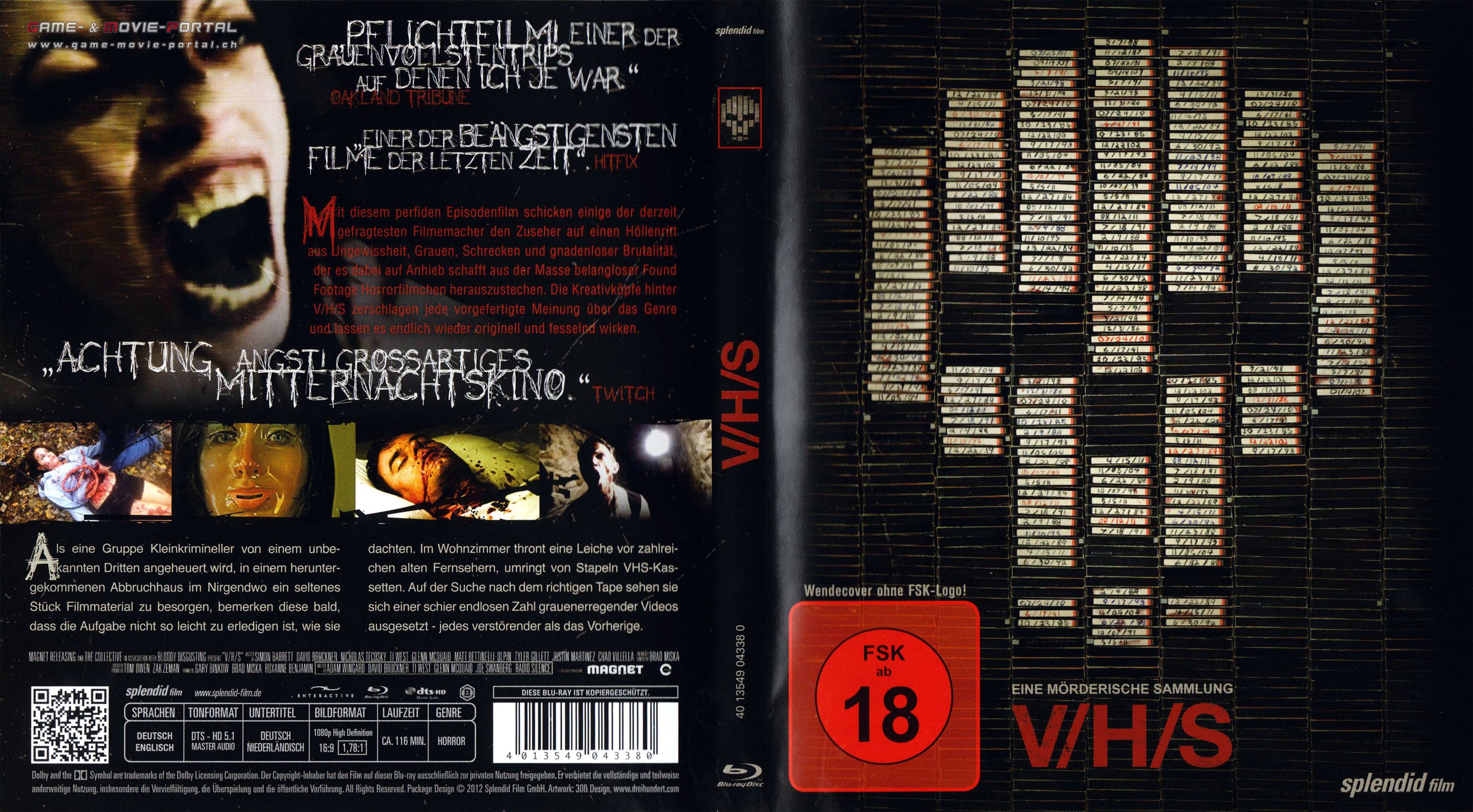 VHS V H S | Blu-Ray Covers | Cover Century | Over 1.000.000 Album Art ...