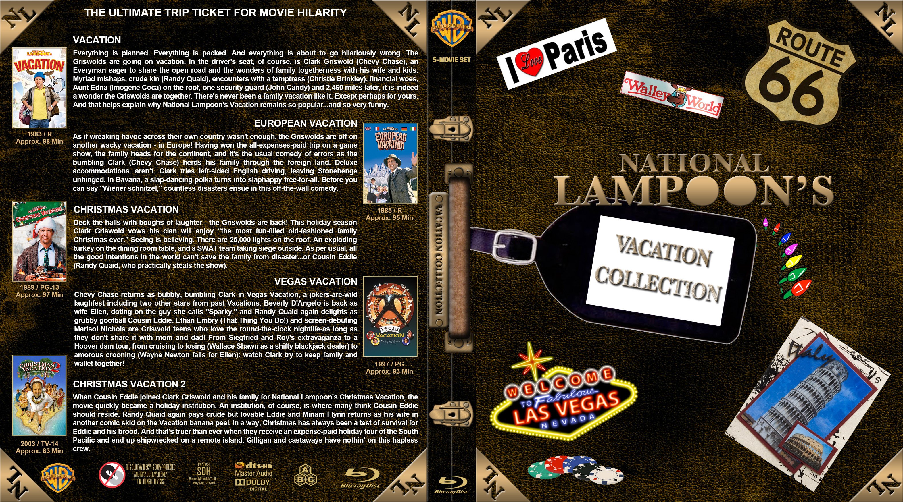 Vacation Collection 1983 2003 R1 | Blu-Ray Covers | Cover Century ...