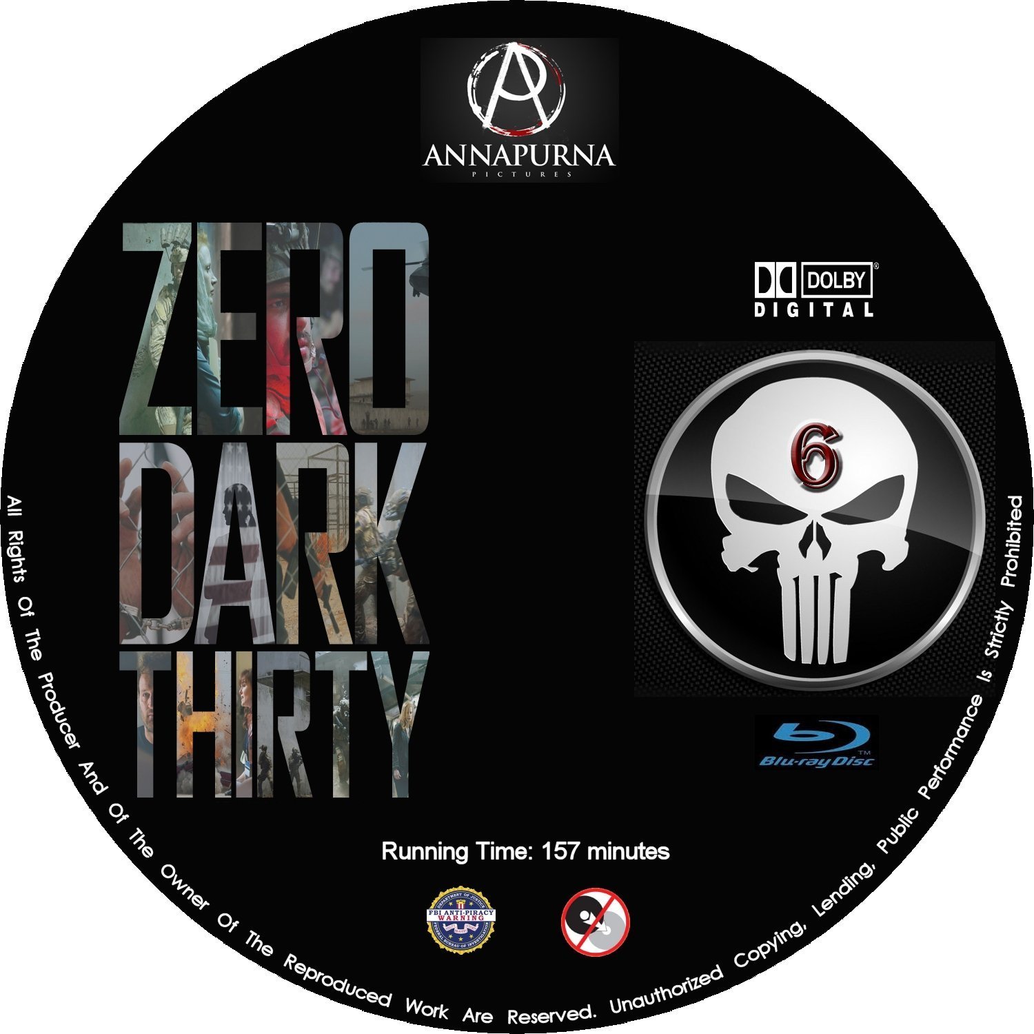 Zero Dark Thirty R0 DVD Labels 1 | Blu-Ray Covers | Cover Century ...