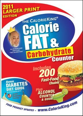 The Calorieking Calorie Fat Carbohydrate Counter 2011 Larger Print ...