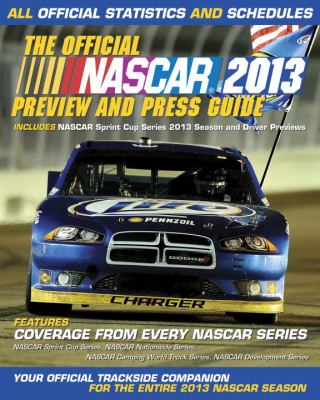 The Official NASCAR 2013 Preview and Press Guide NASCAR | Book Covers ...