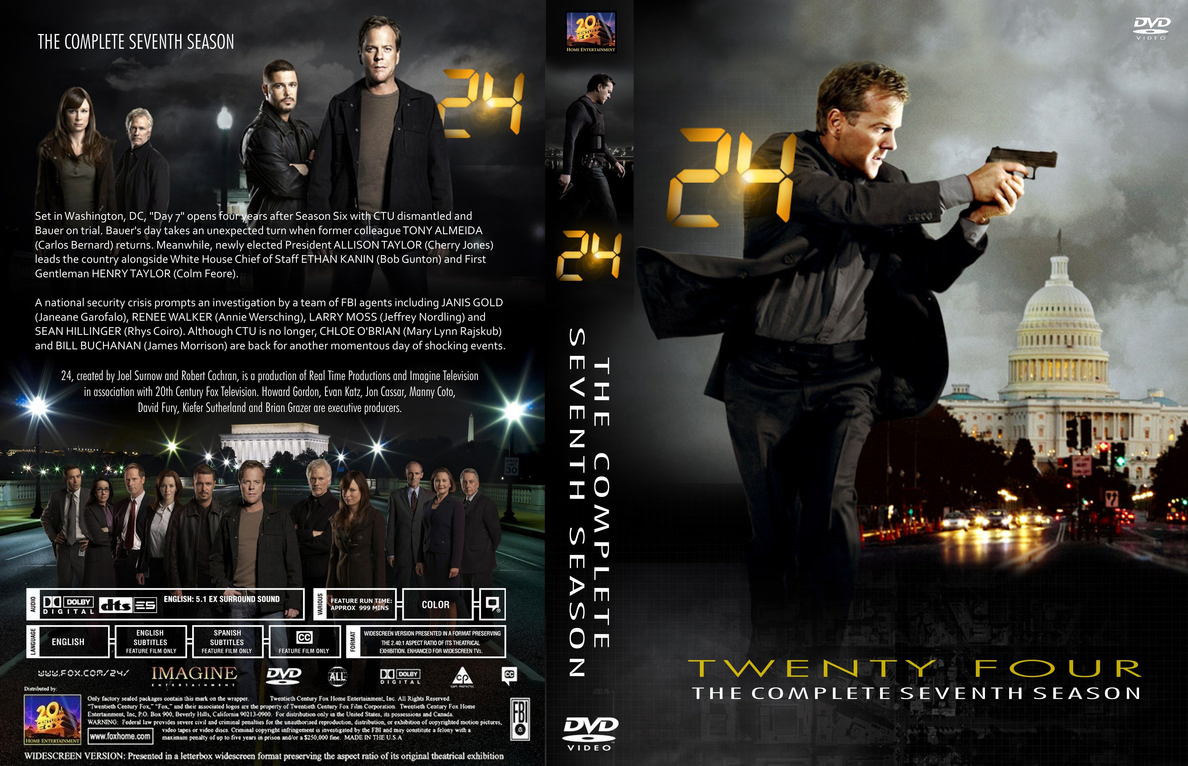 24 season 5 6 7 8 front covers 1 | DVD Covers | Cover Century | Over 1. ...