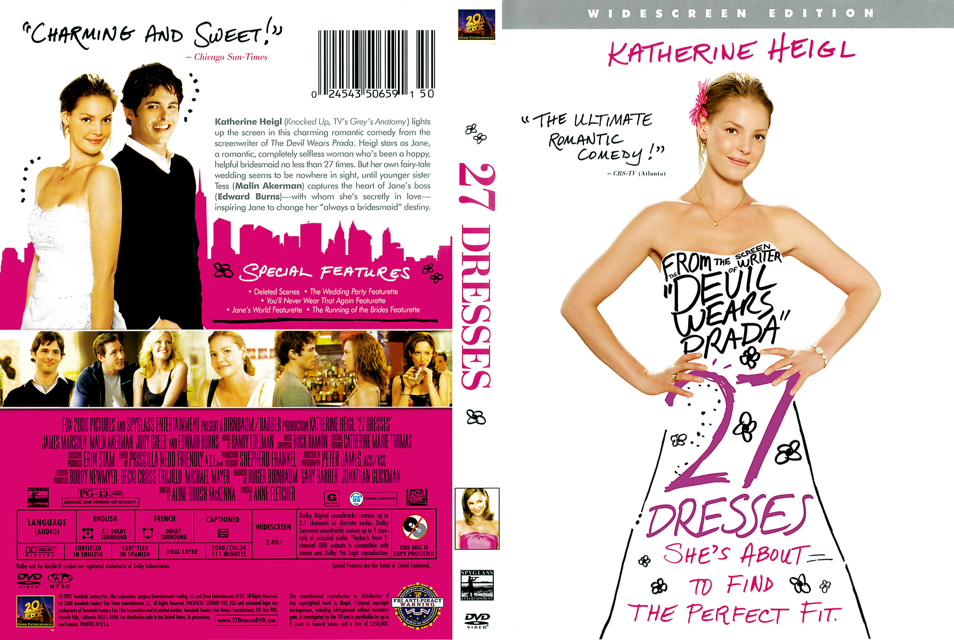 27 dresses | DVD Covers | Cover Century | Over 1.000.000 Album Art ...