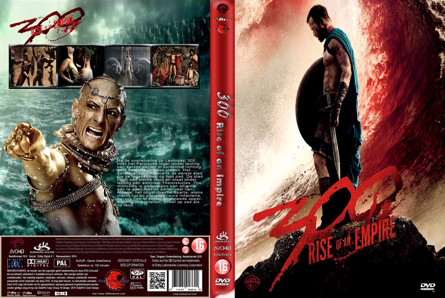 300 Rise Of An Empire Dvd Cover 300: Rise Of An Empire (2014) Movie