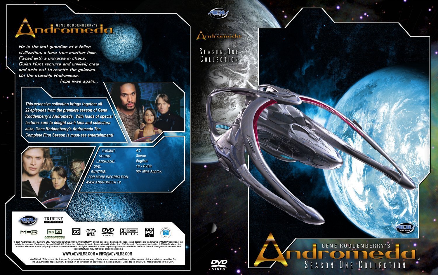 andromeda | DVD Covers | Cover Century | Over 1.000.000 Album Art ...