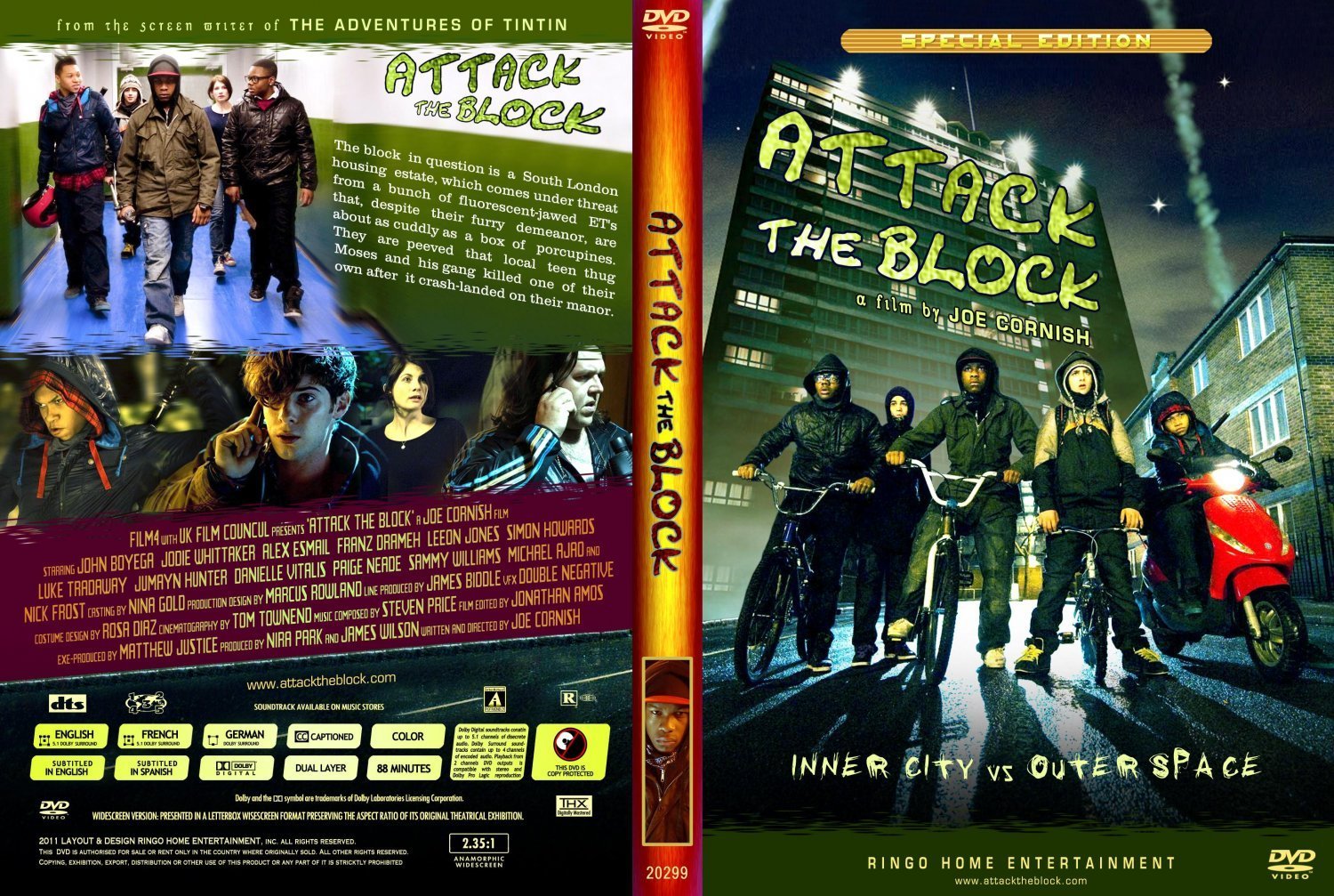 Attack the Block | DVD Covers | Cover Century | Over 1.000.000 Album ...