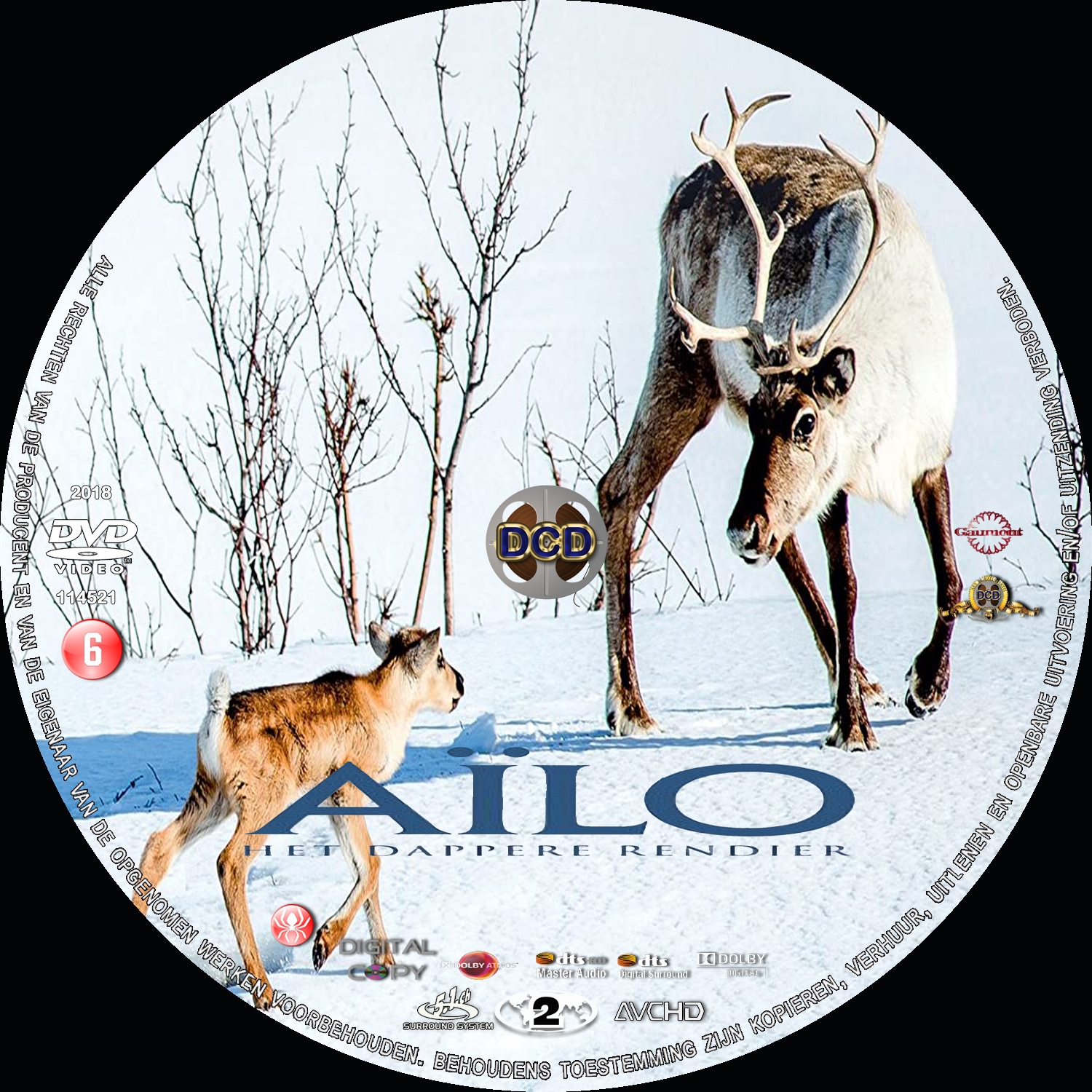 aïlo het dappere rendier (2018) DVD Cover CD | DVD Covers | Cover ...