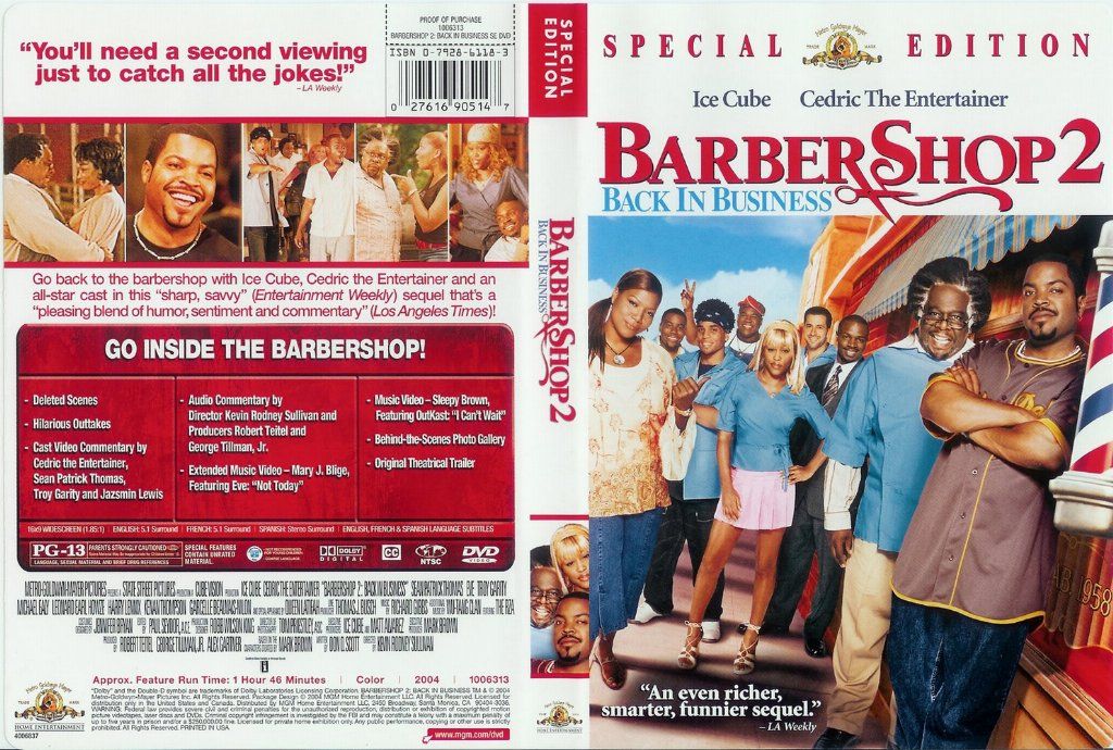 Barbershop 2 Back In Business DVD US | DVD Covers | Cover Century | Over 1.000.000 Album Art ...
