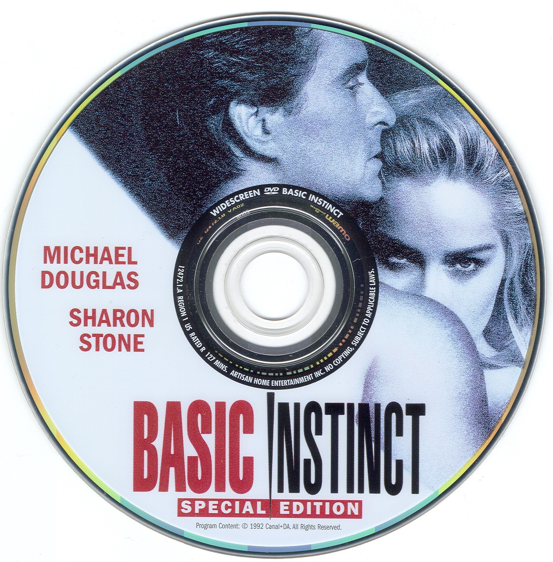Basic Instinct Special Edition 1992 R1 Disc | DVD Covers | Cover ...