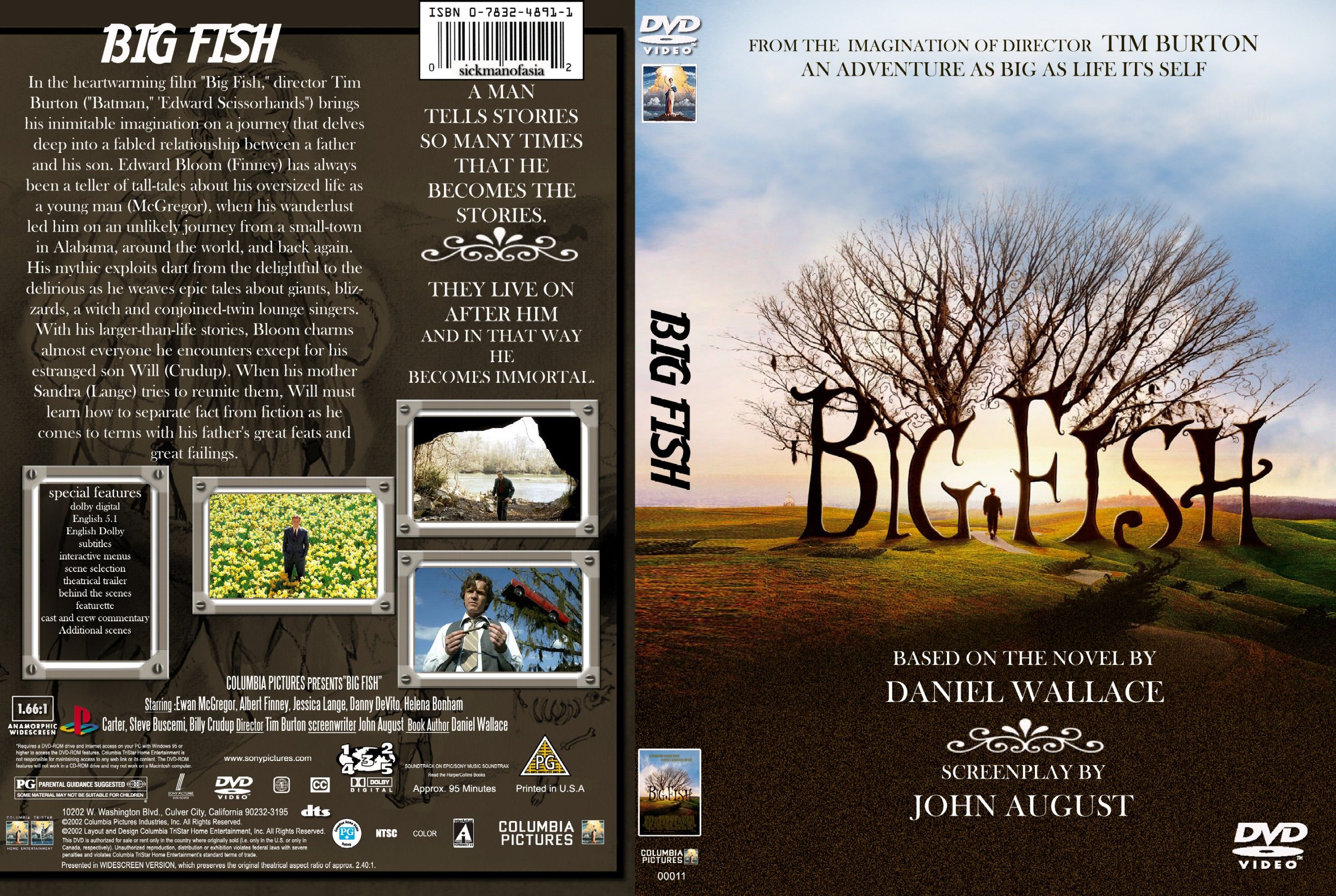 Big Fish R0 English Cstm Na Na Misc Dvd | DVD Covers | Cover Century ...