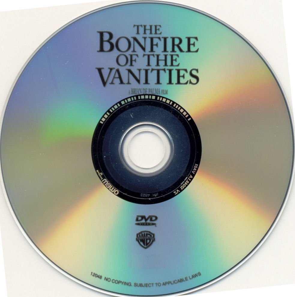 Bonfire Of The Vanities 1990 R1 Label | DVD Covers | Cover Century ...