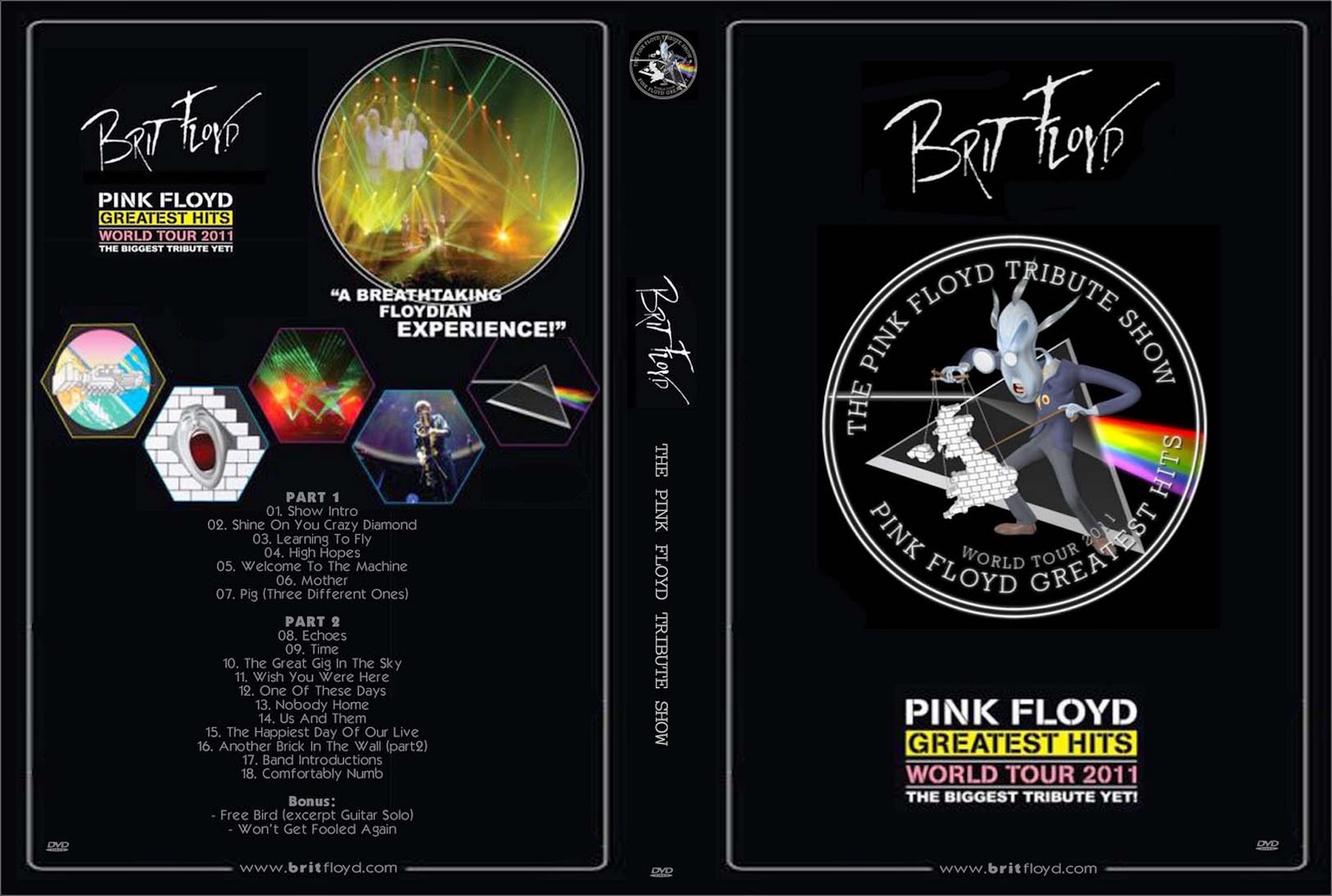 Brit Floyd Pink Floyd Greatest Hits Live From Liverpool 2011 | DVD ...