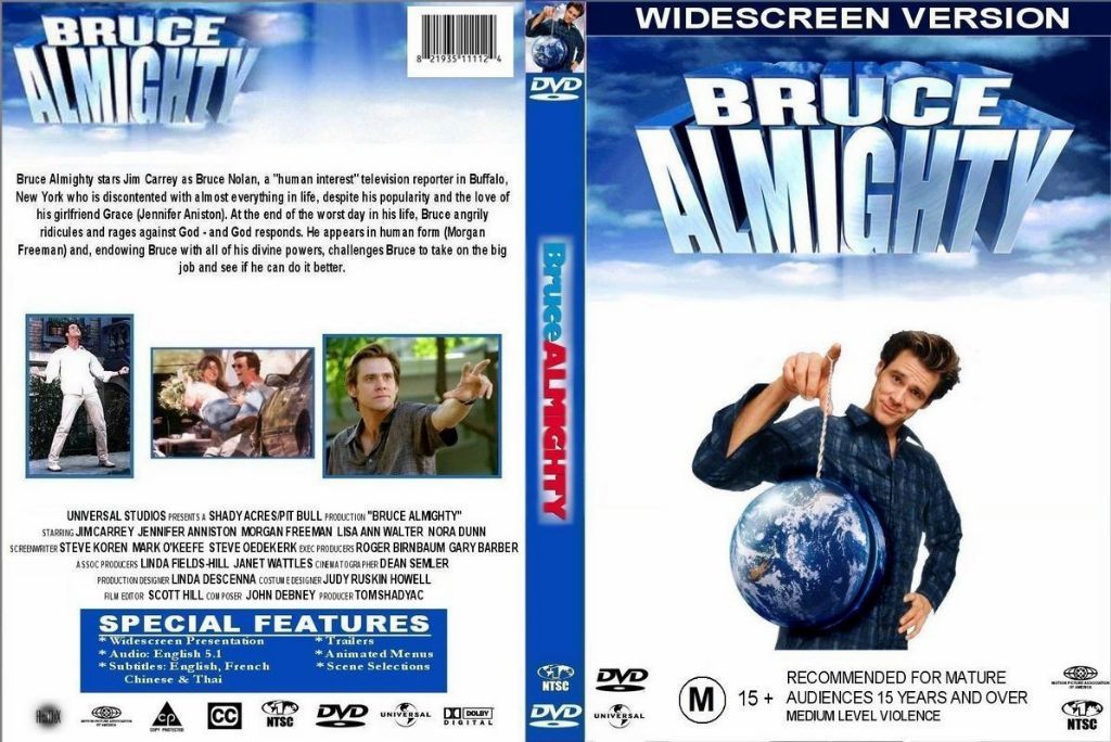Bruce Almighty DVD US | DVD Covers | Cover Century | Over 1.000.000 ... Bruce Almighty DVD US | DVD Covers | Cover Century | Over 1.000.000 ...