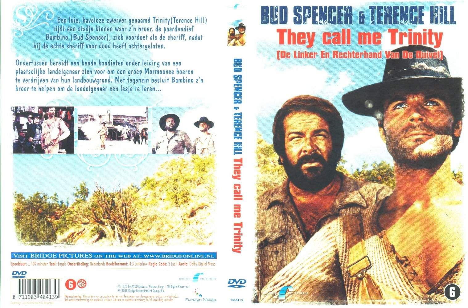 Bud Spencer and Terence Hill They Call Me Trinity DVD Dutch Misc Dvd ...