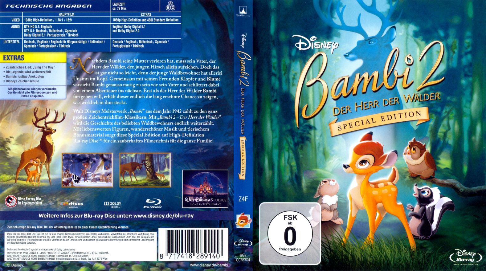 Bambi 2 | DVD Covers | Cover Century | Over 1.000.000 Album Art covers ...