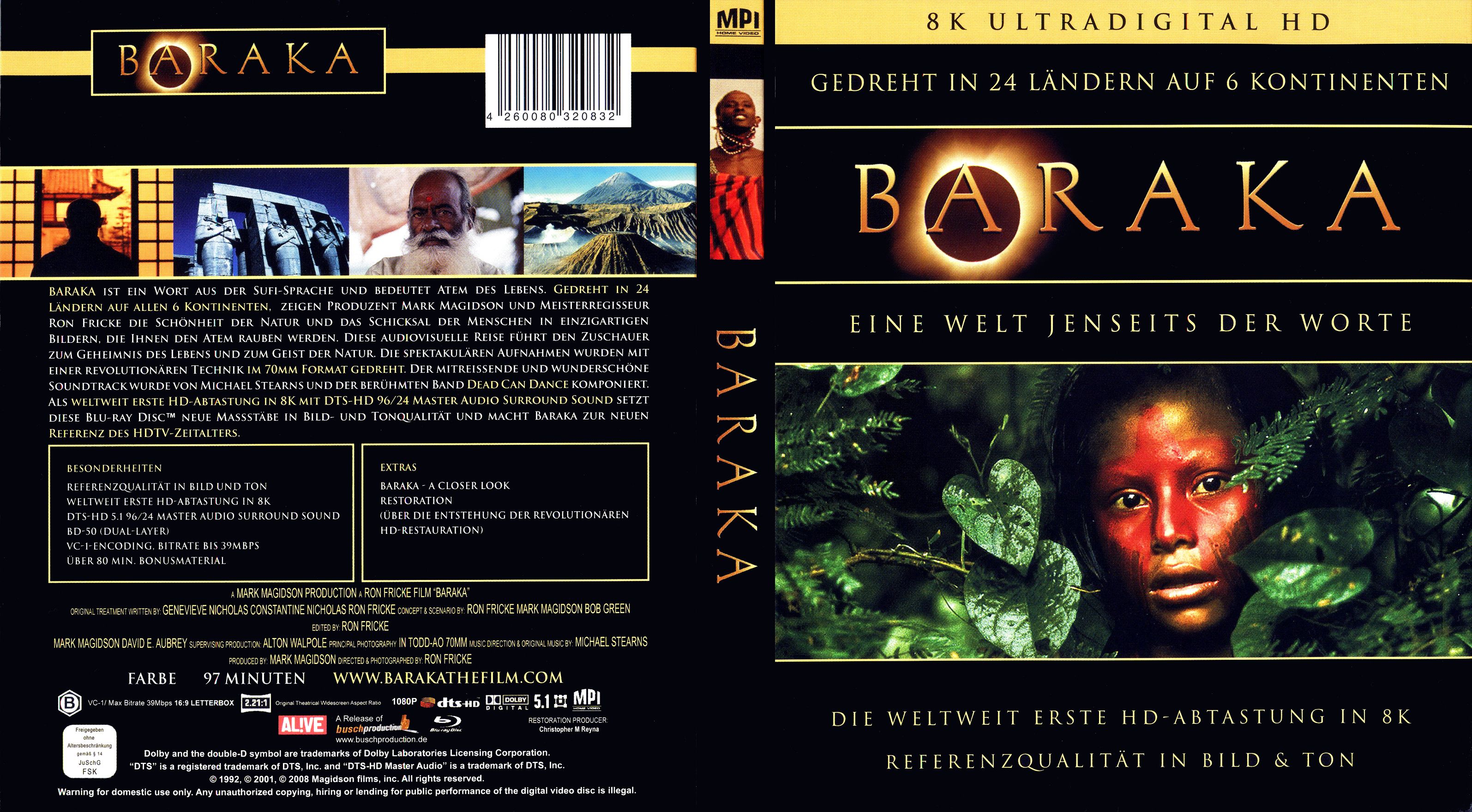 Baraka | DVD Covers | Cover Century | Over 1.000.000 Album Art covers ...