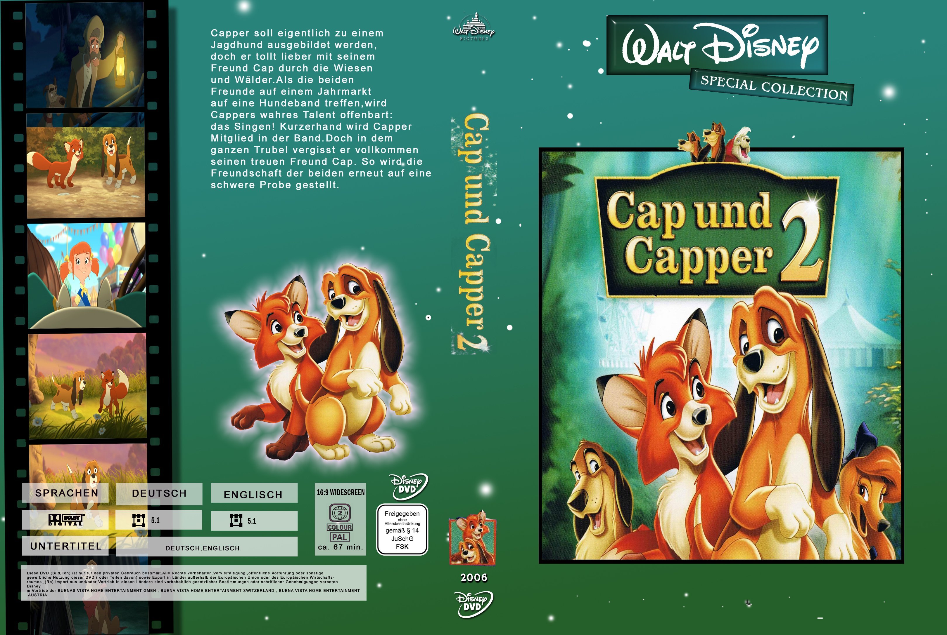 Cap und Capper 2 Walt Disney Special Collection 2006 R2 German | DVD ...