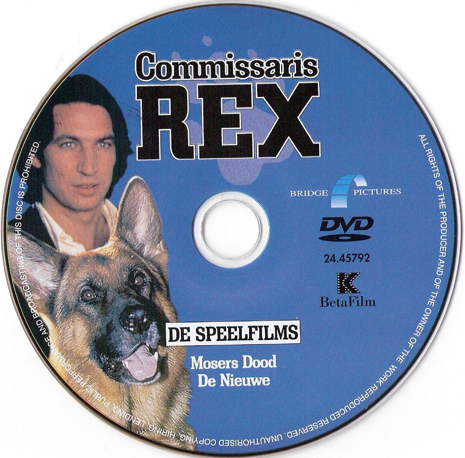 Commissaris Rex Mosers Dood En De Nieuwe DVD CD | DVD Covers | Cover ...