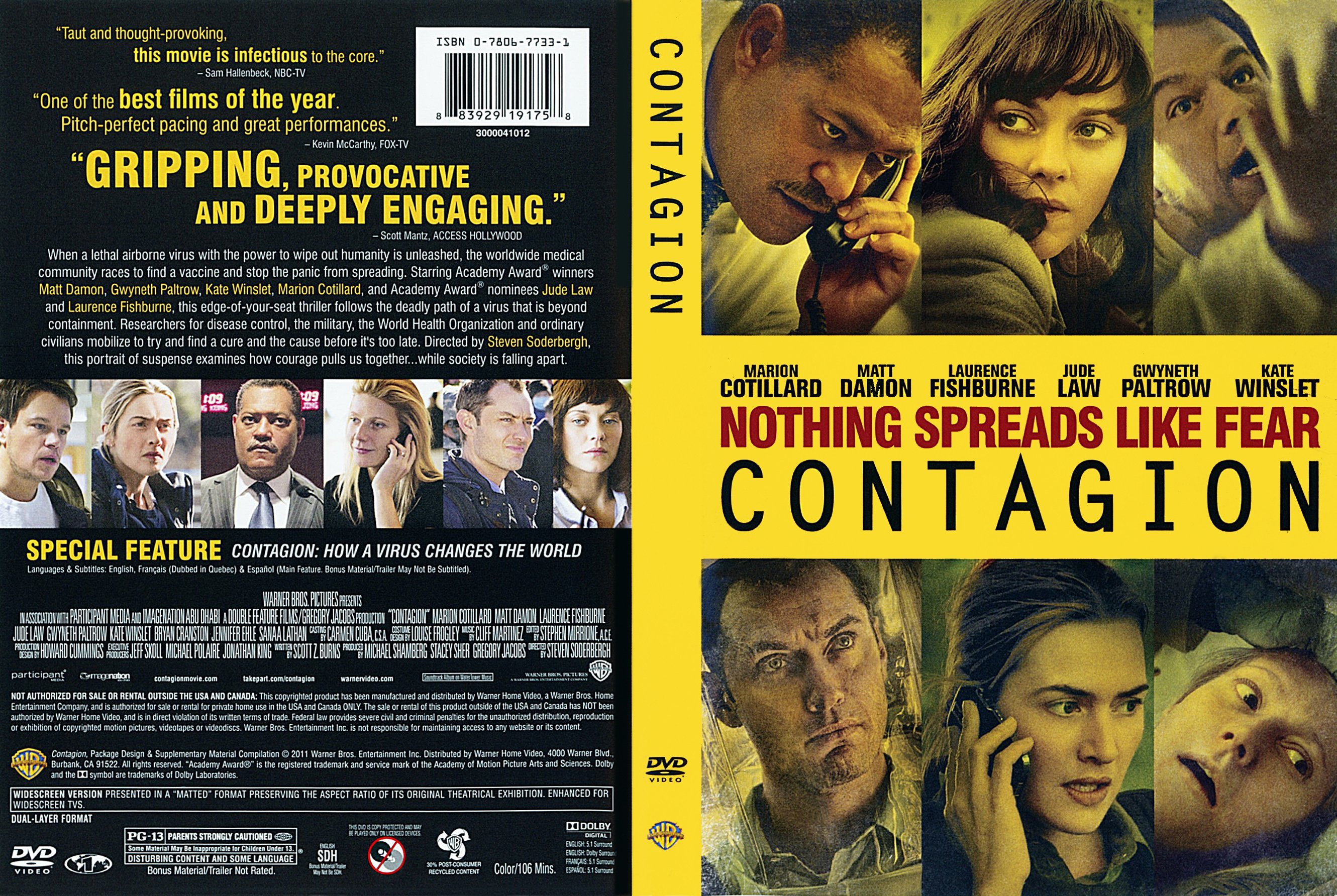 Contagion 2011 1 | DVD Covers | Cover Century | Over 1.000.000 Album ...