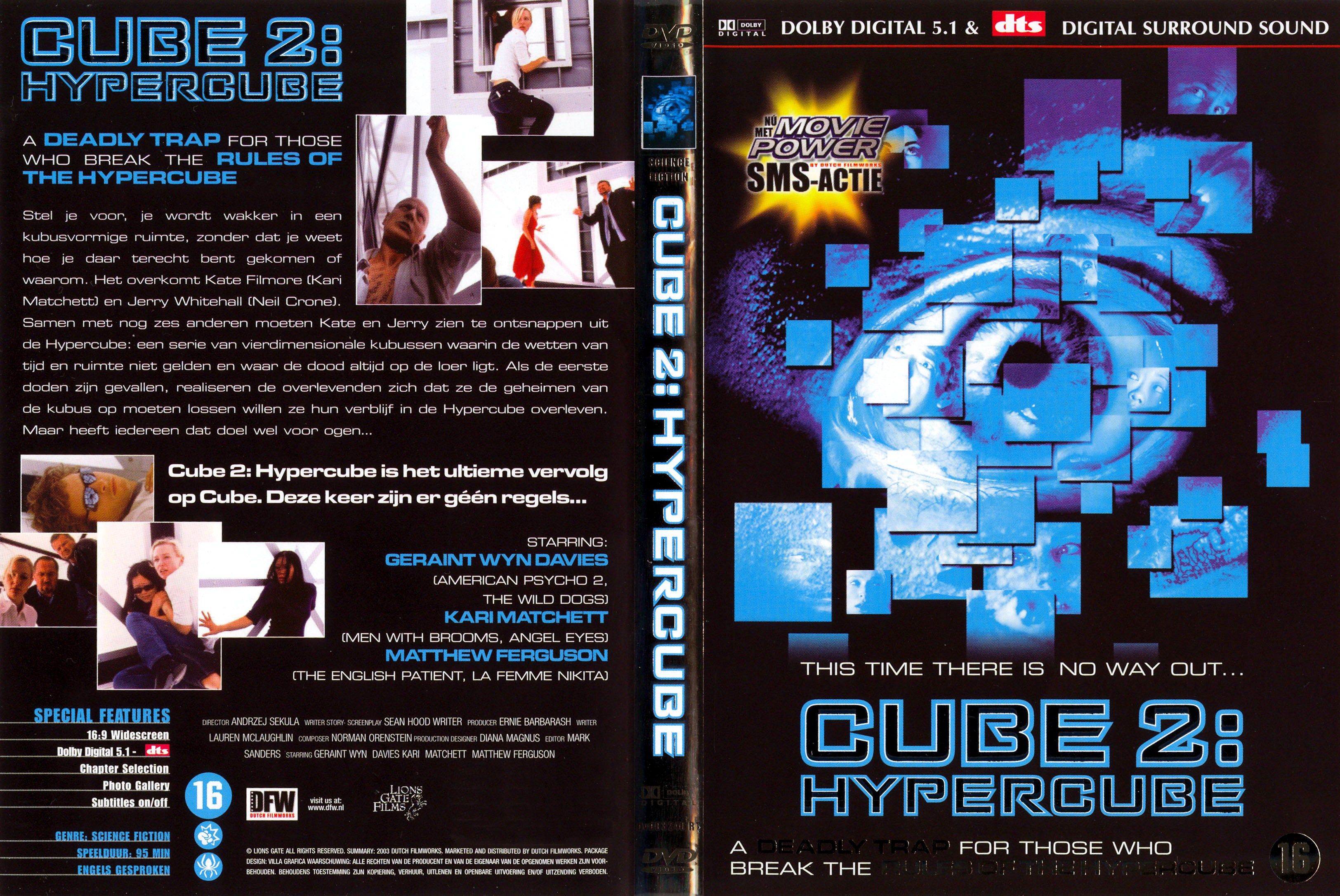 Cube 2 Hypercube Misc Dvd Dvd Covers Cover Century Over 1 000 000