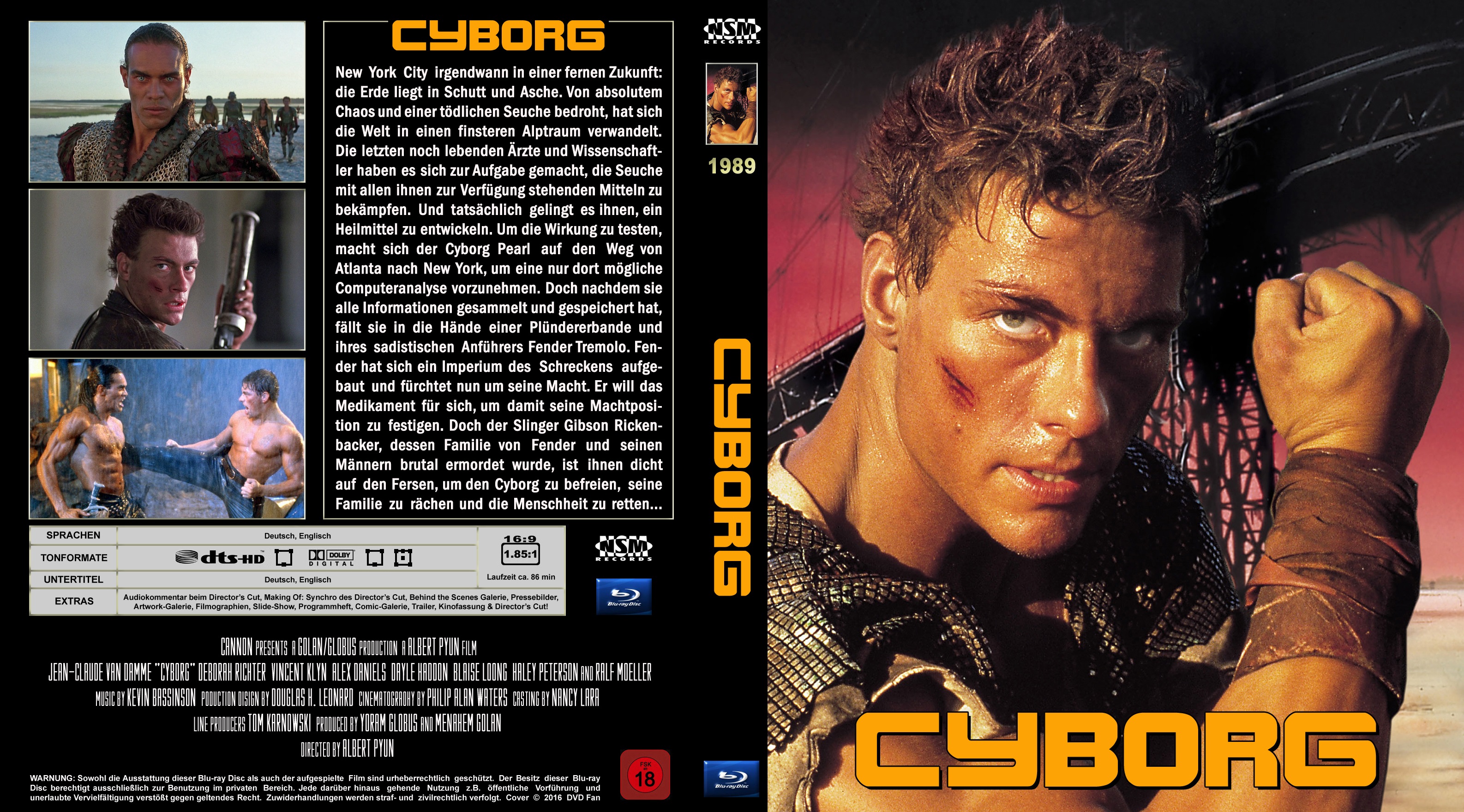 Cyborg | DVD Covers | Cover Century | Over 1.000.000 Album Art covers ...