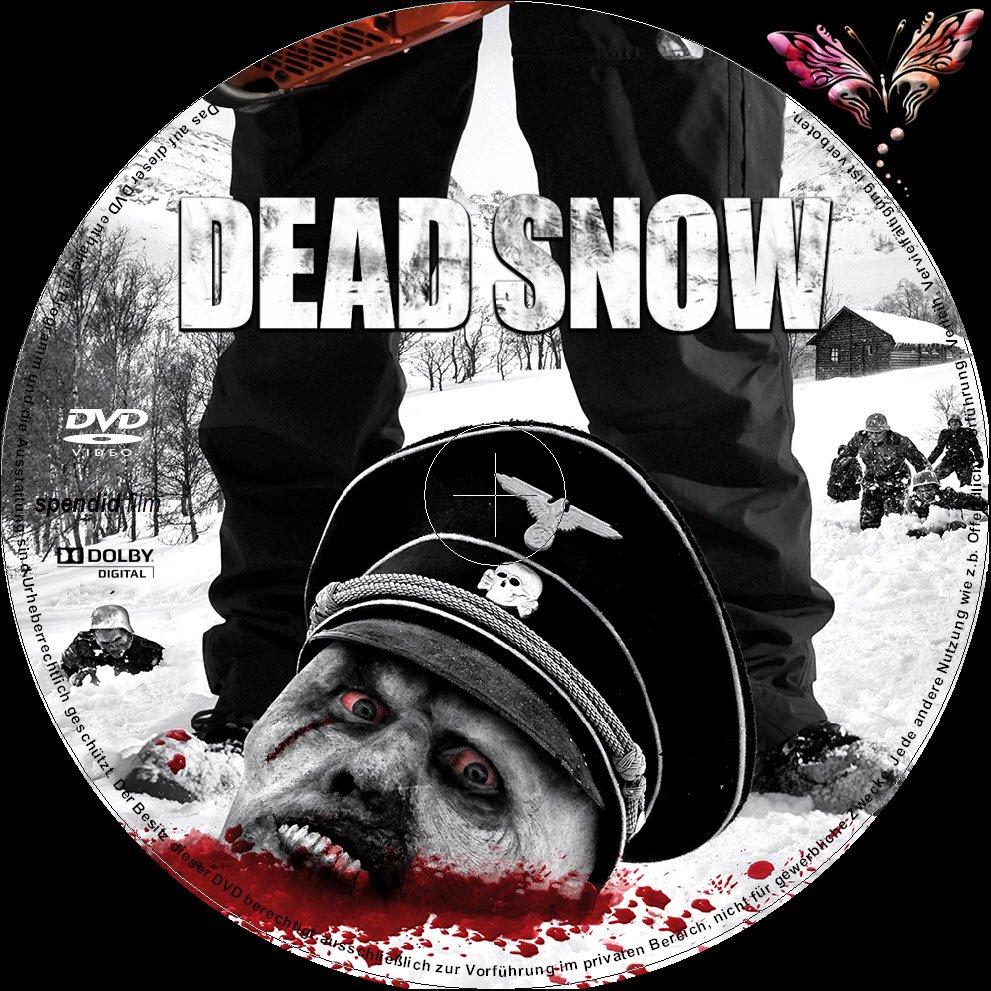 Dead Snow DOUBLE FEATURE 1 2 2009 2014 Labels | DVD Covers | Cover ...