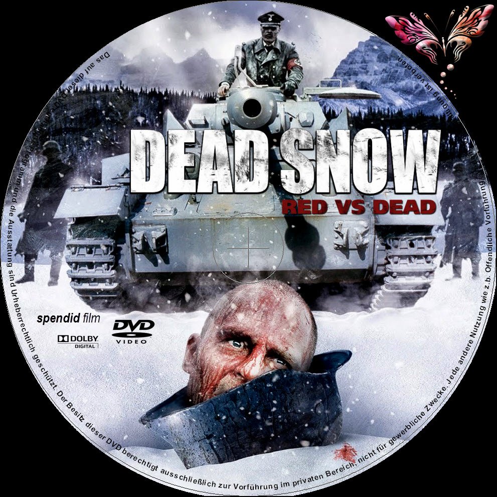 Dead Snow DOUBLE FEATURE 1 2 2009 2014 Labels 1 | DVD Covers | Cover ...