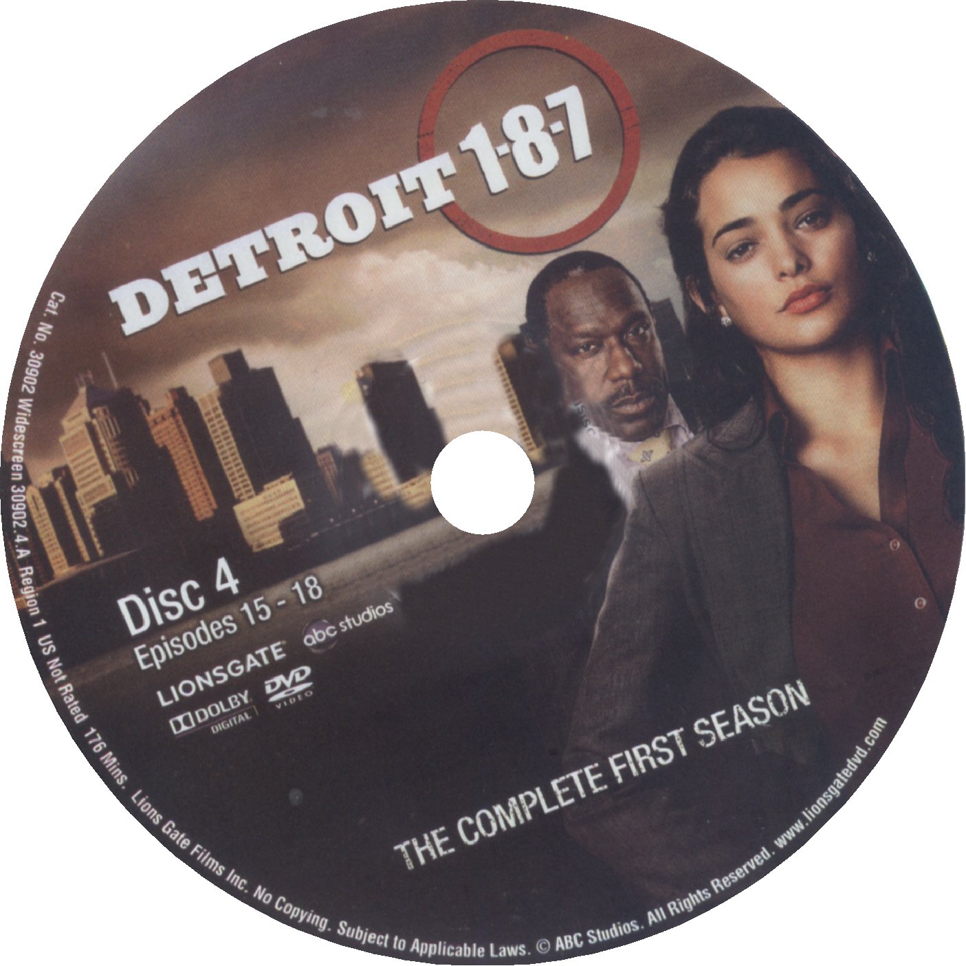 Detroit 1 8 7 Season 1 2010 R1 3 | DVD Covers | Cover Century | Over 1. ...