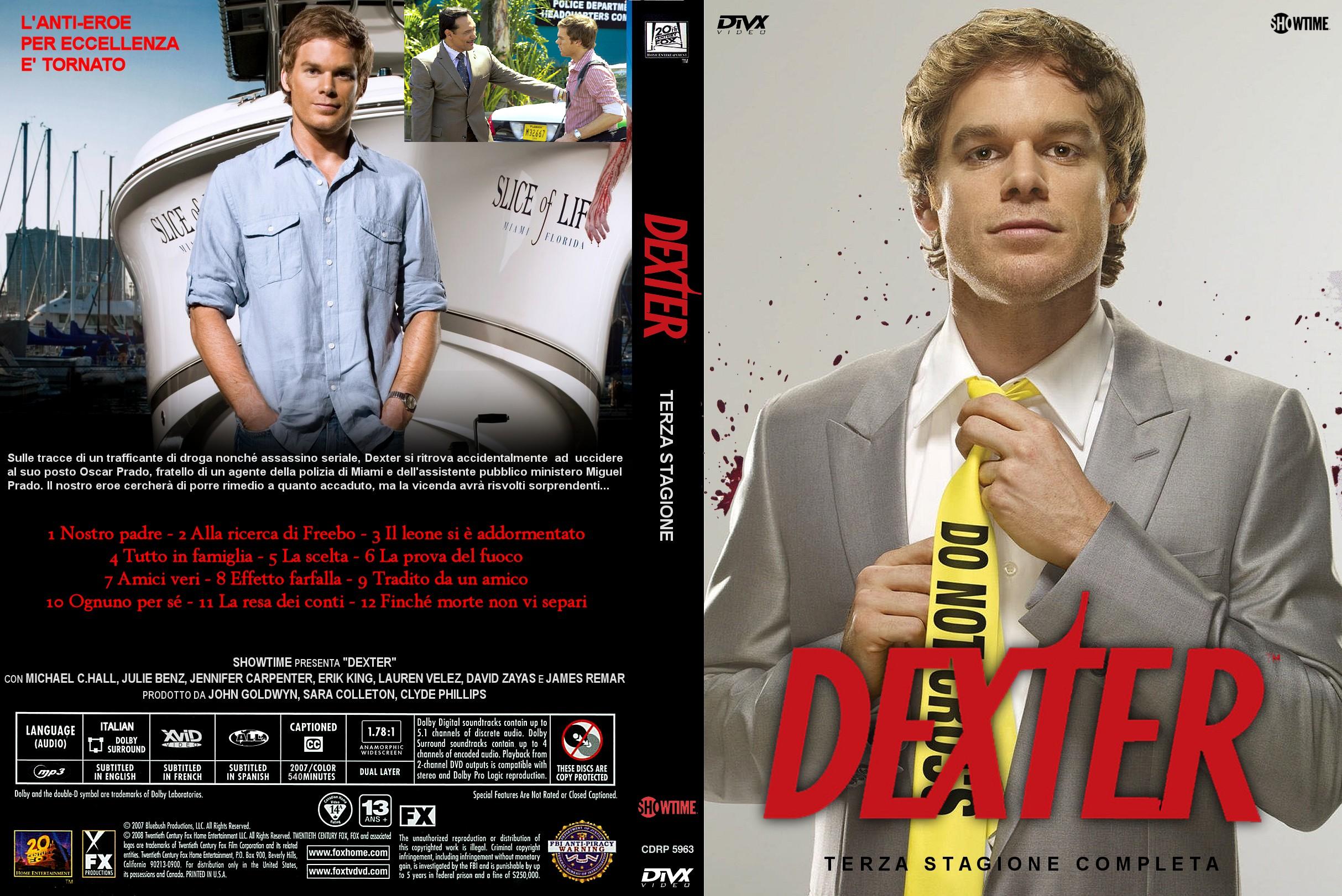 Dexter Season 1 2 3 4 5 6 Front s 2 | DVD Covers | Cover Century | Over ...