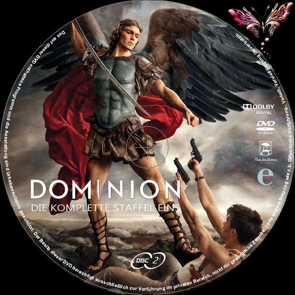 Dominion Staffel 1 R2 German Cover labels 2 | DVD Covers | Cover ...