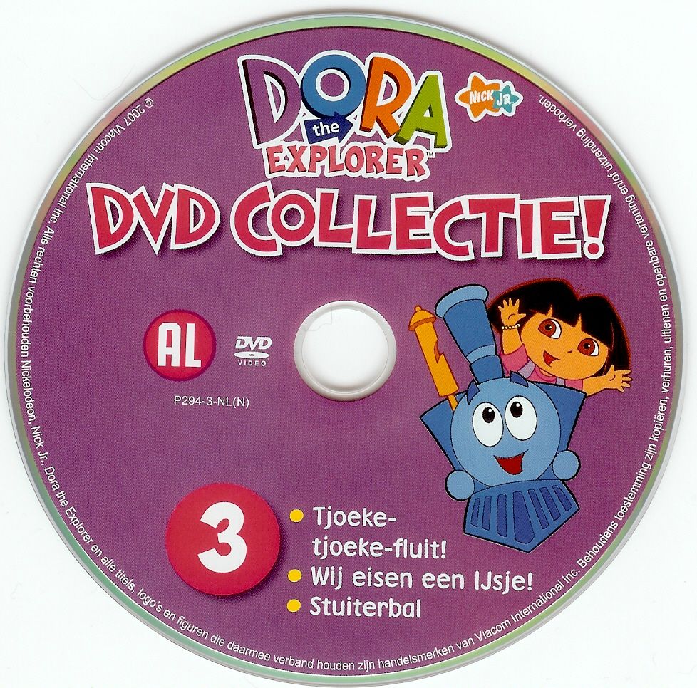 Dora The Explorer DVD Collectie Vol. 03 DVD CD | DVD Covers | Cover ...