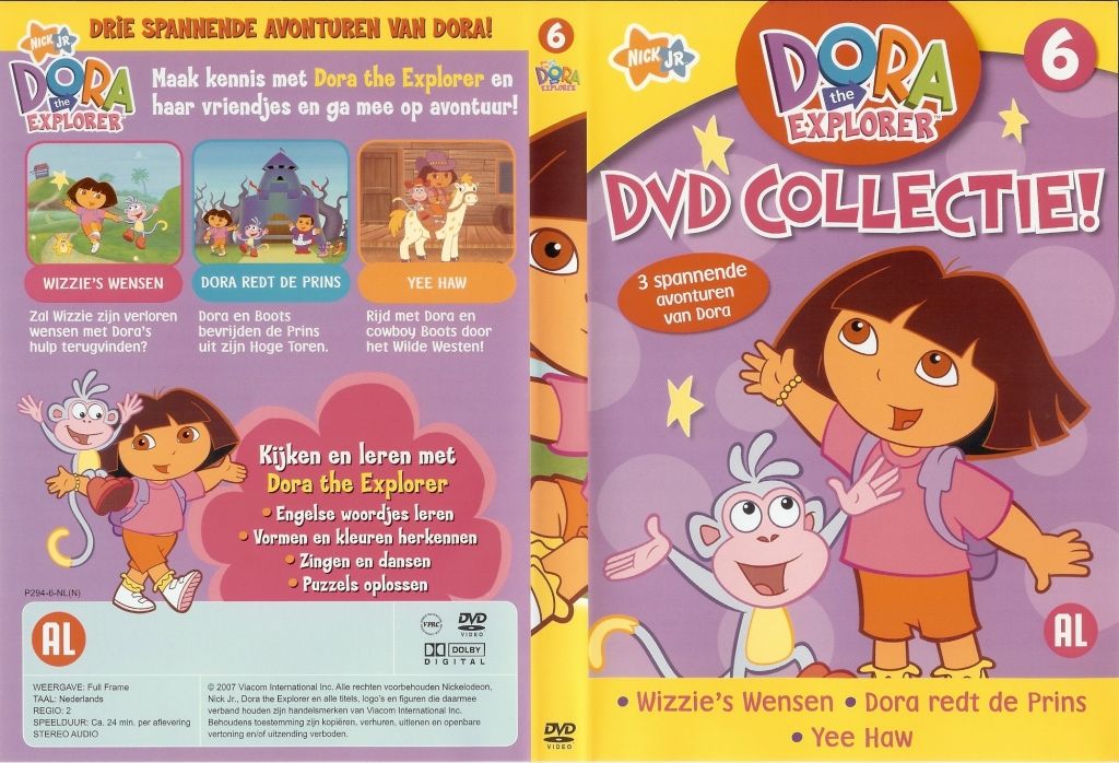 Dora The Explorer DVD Collectie Vol. 06 DVD NL | DVD Covers | Cover ...