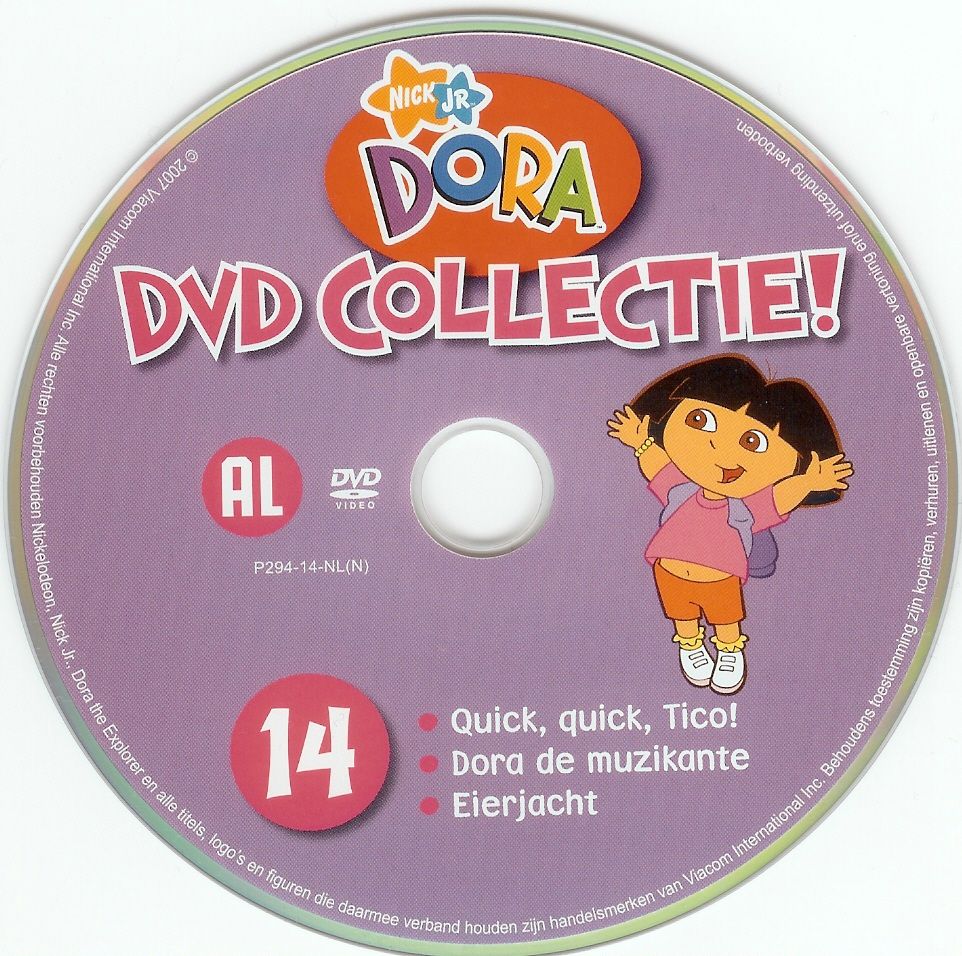 Dora The Explorer DVD Collectie Vol. 14 DVD CD | DVD Covers | Cover ...
