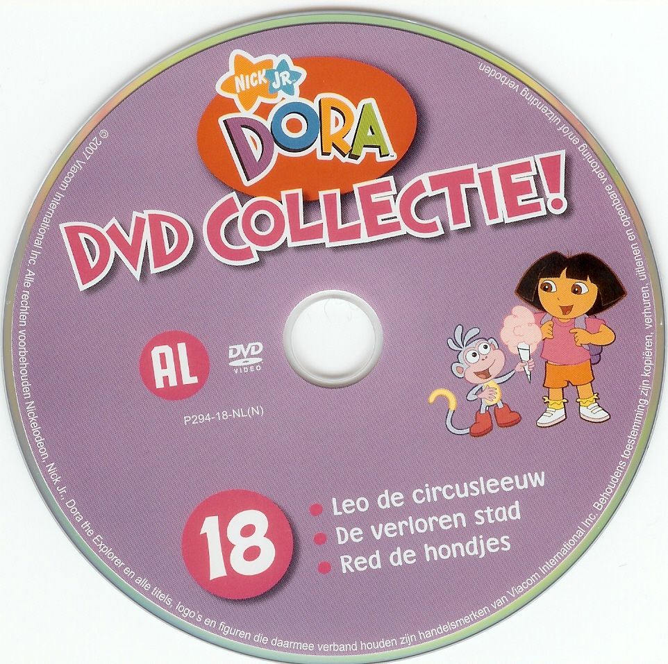 Dora The Explorer DVD Collectie Vol. 18 DVD CD | DVD Covers | Cover ...