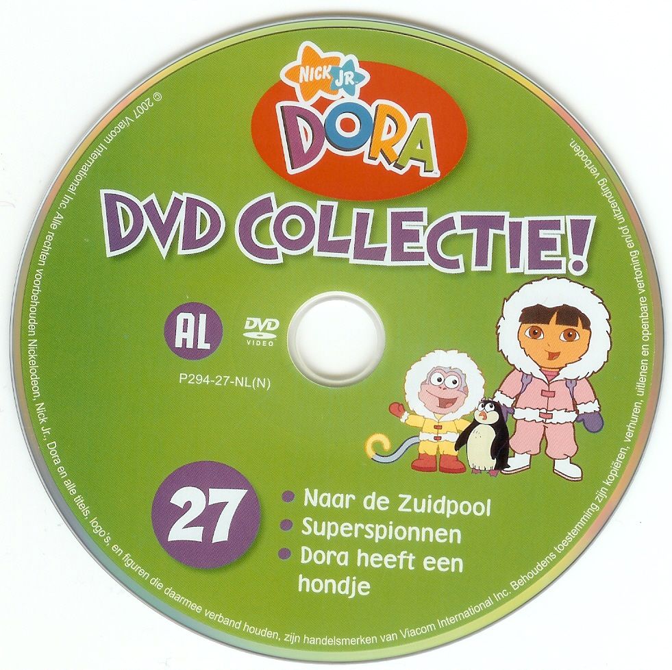 Dora The Explorer DVD Collectie Vol. 27 DVD CD | DVD Covers | Cover ...