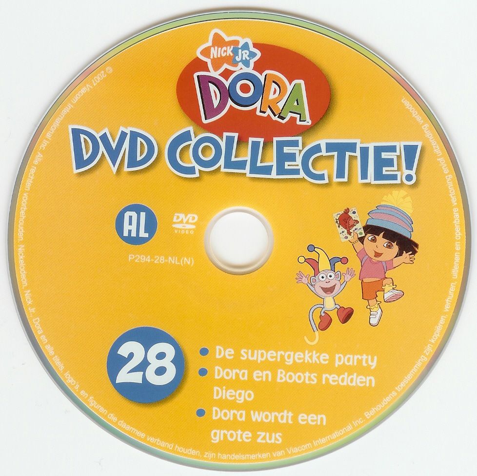 Dora The Explorer DVD Collectie Vol. 28 DVD CD | DVD Covers | Cover ...