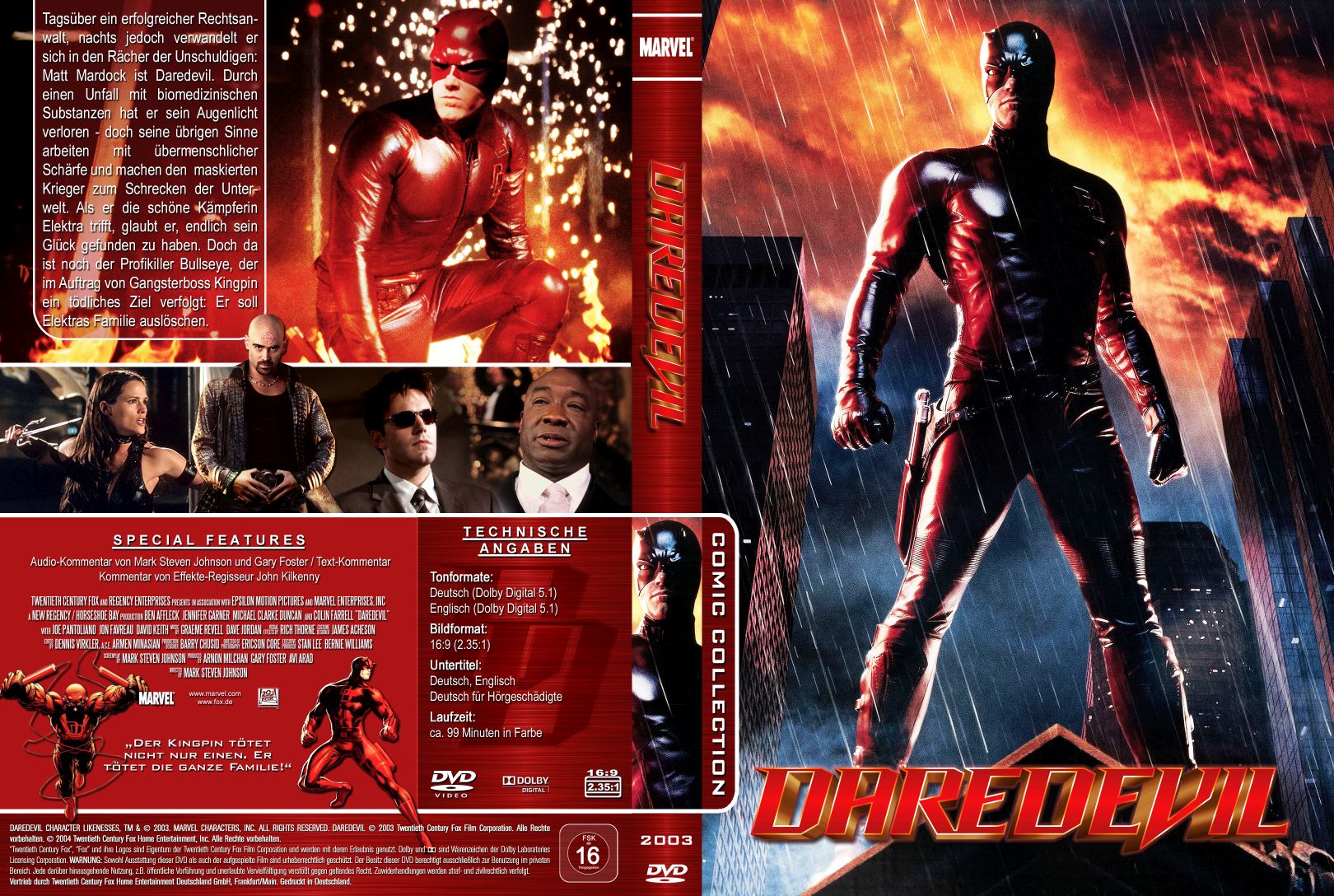 daredevil | DVD Covers | Cover Century | Over 1.000.000 Album Art ...