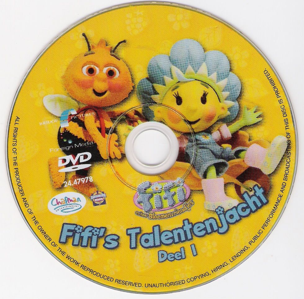 Fifi En Haar Bloemenvriendjes Vol. 01 Fifis Talentenjacht DVD CD | DVD ...