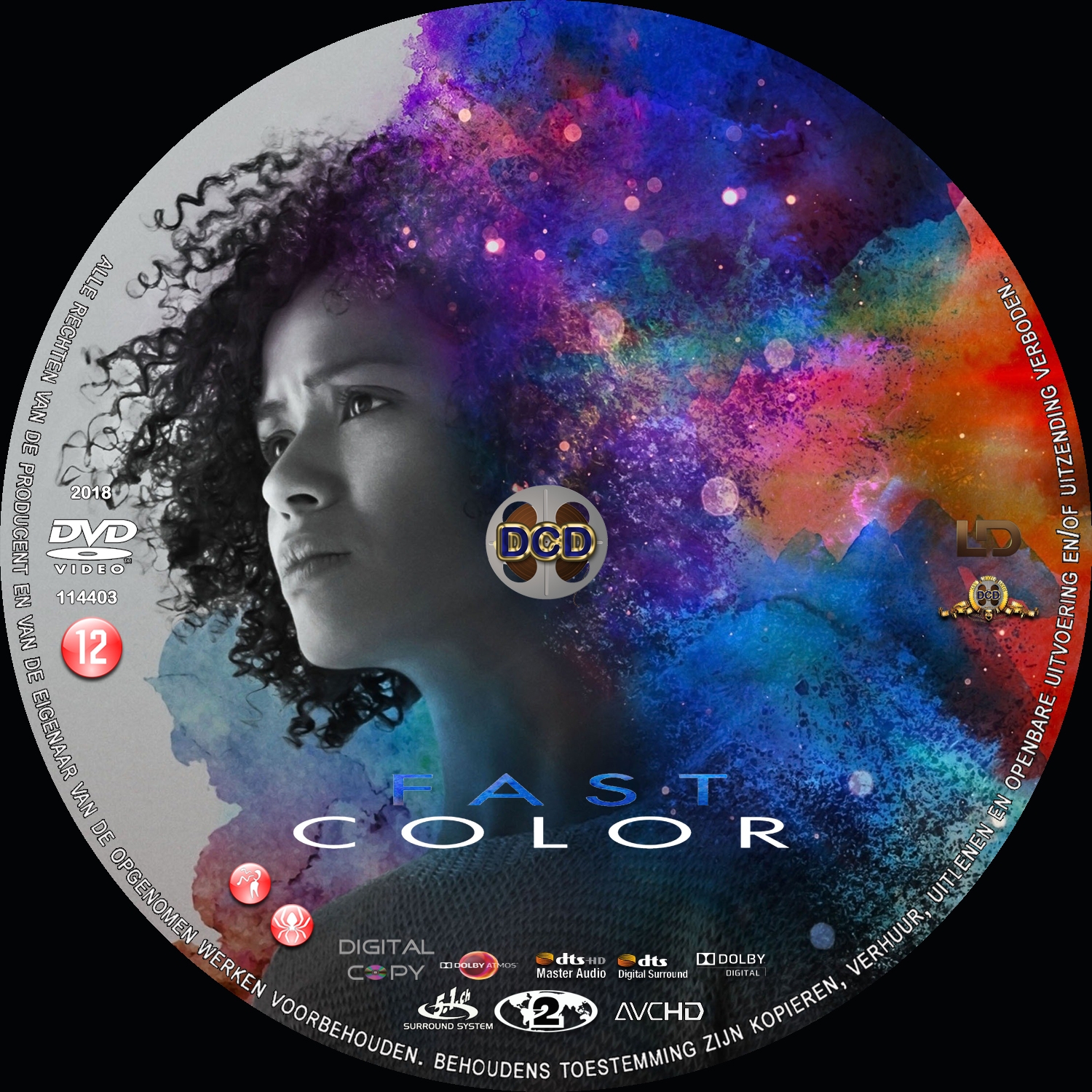 fast color (2018) DVD Cover CD | DVD Covers | Cover Century | Over 1. ...