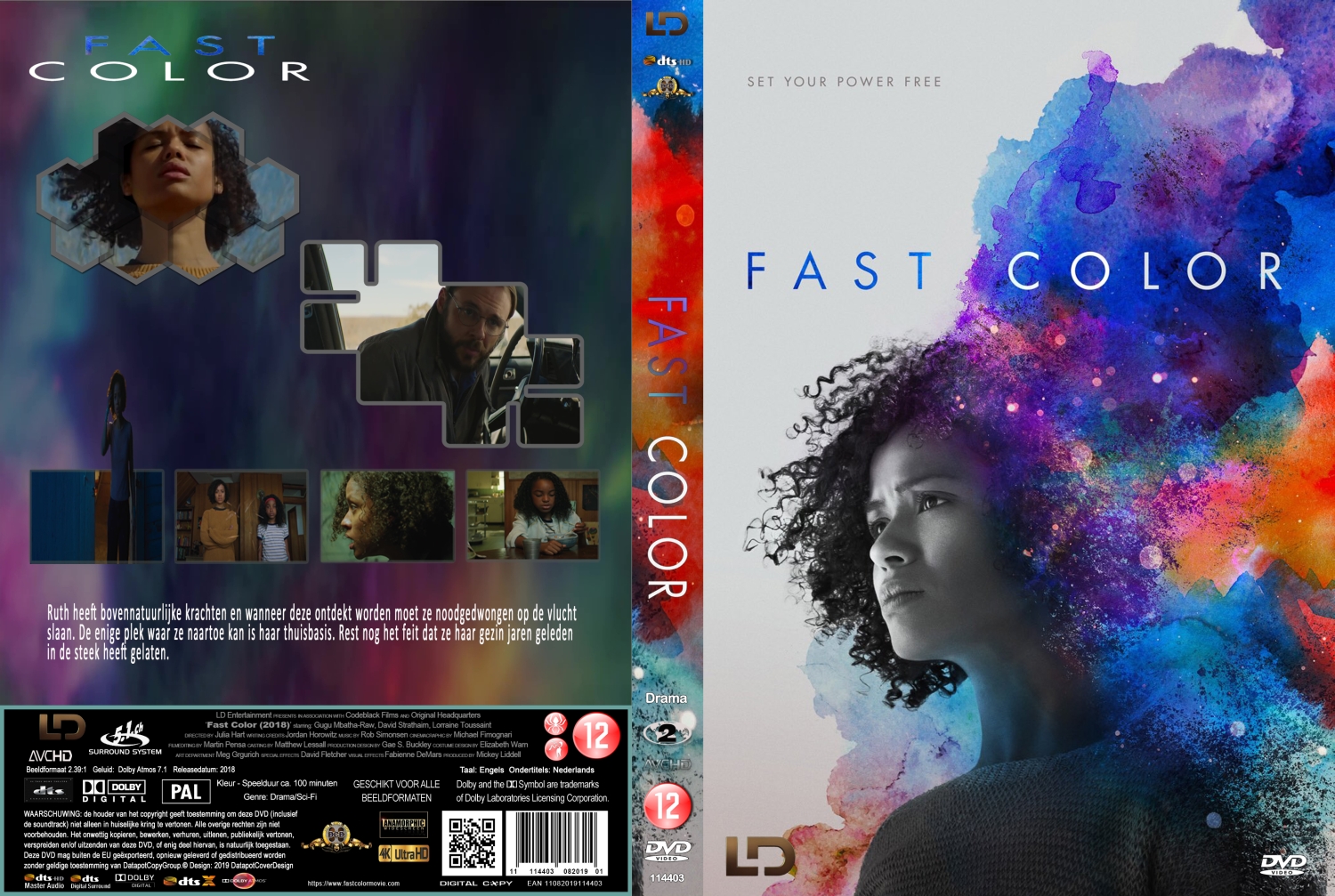 fast color (2018) DVD Cover | DVD Covers | Cover Century | Over 1.000. ...