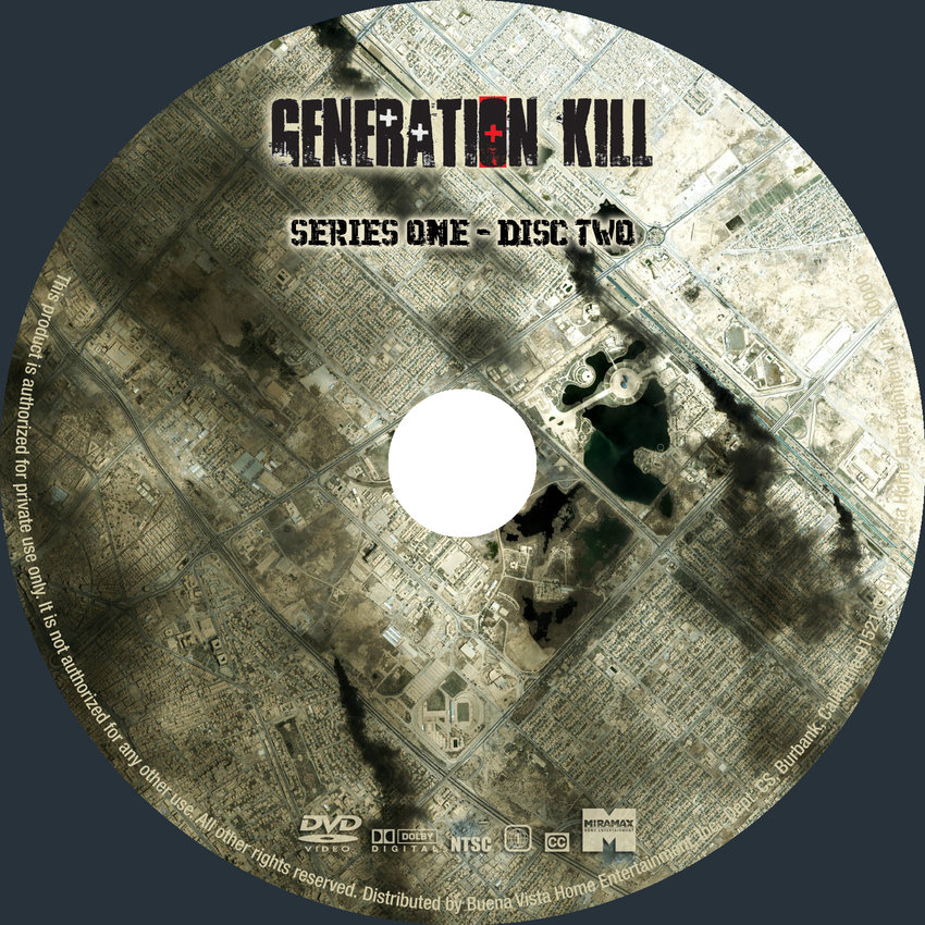 Generation Kill Series 1 Disc 2 Custom CD | DVD Covers | Cover Century ...